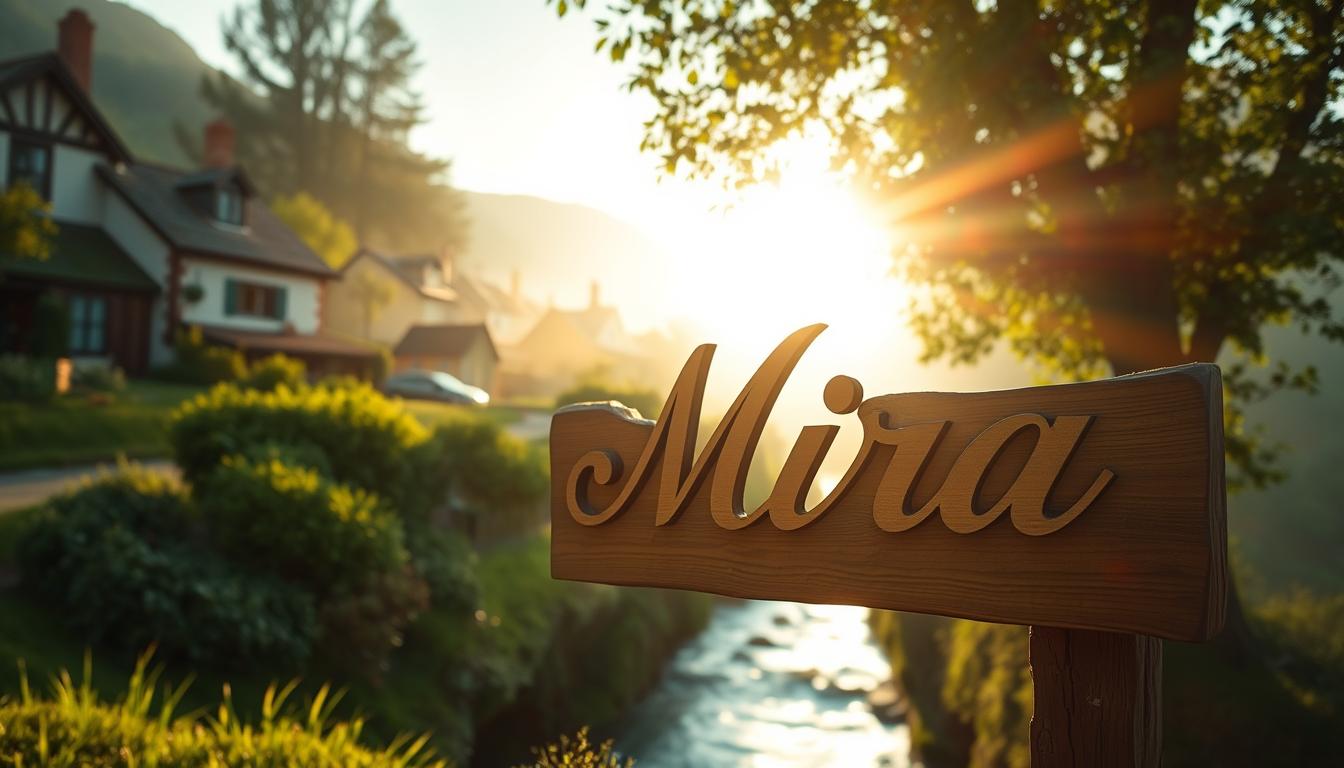 Mira Name Bedeutung - Herkunft und Namenstag