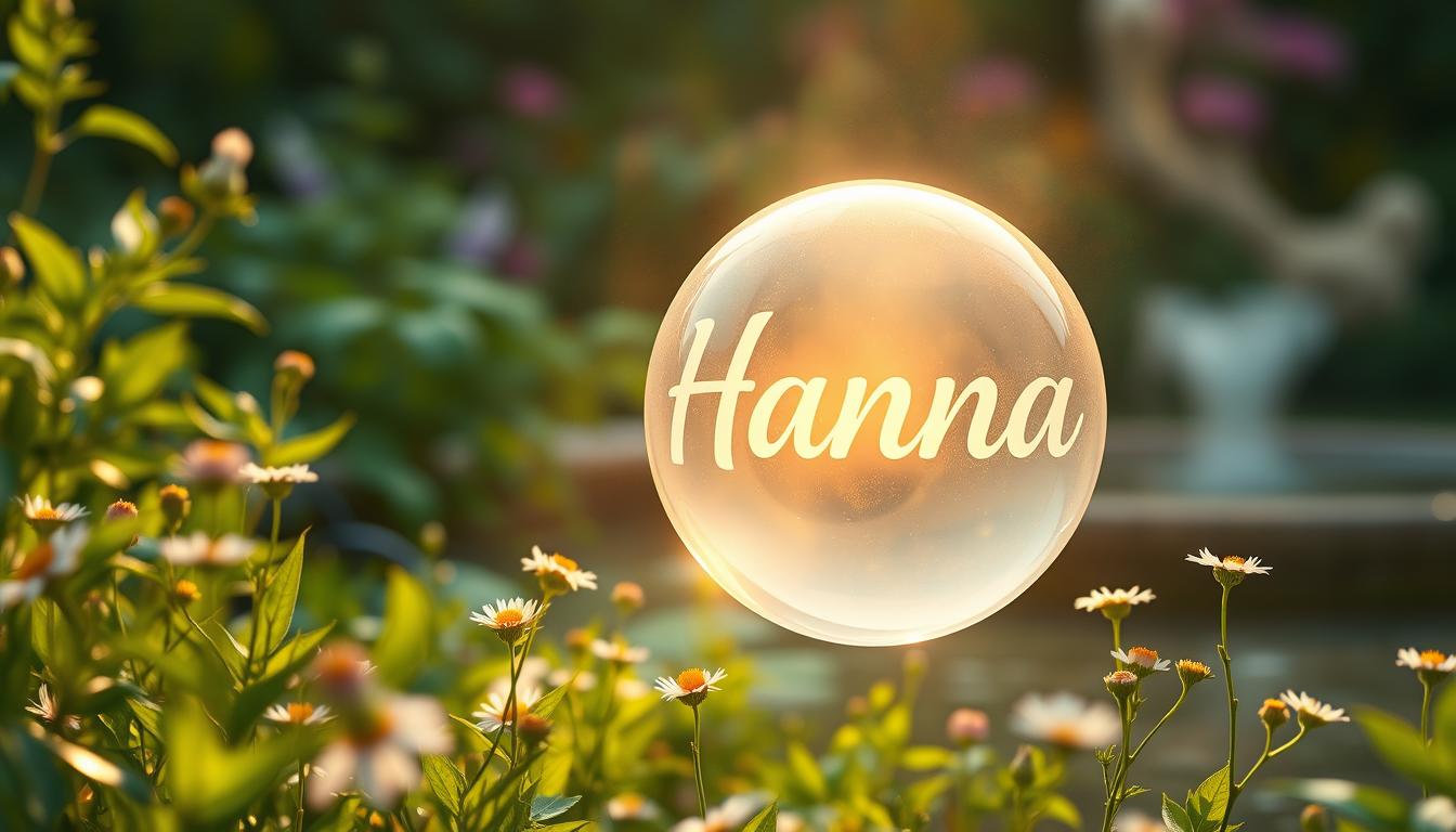 Was bedeutet der Name Hanna - Herkunft und Bedeutung